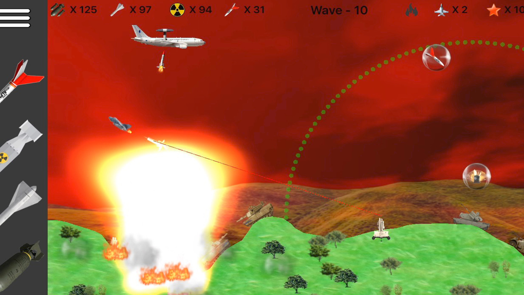 Nuclear Bomber for iPhone - Download