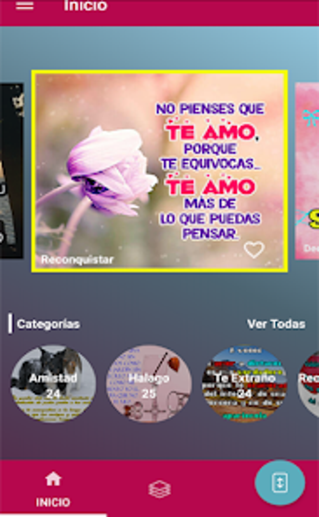Frases De Amor Y Versos Bonito for Android - Download