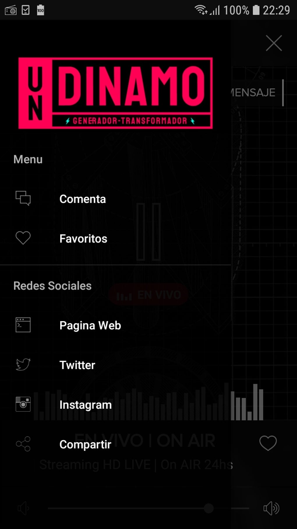 Un Dinamo Radio para Android - Descargar