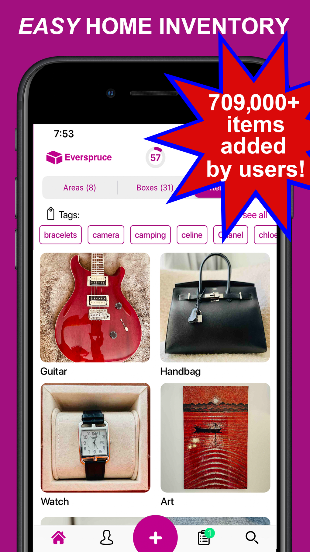 Everspruce Home Inventory para iPhone - Descargar