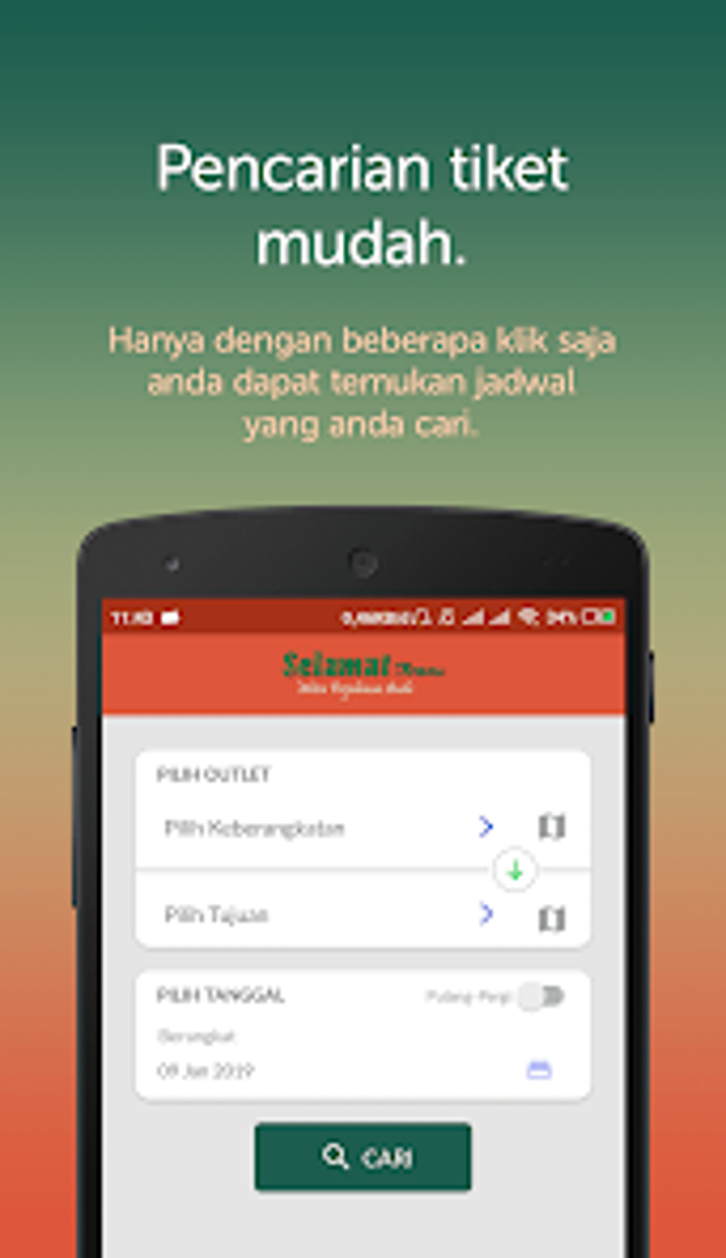 Selamat Trans para Android - Descargar