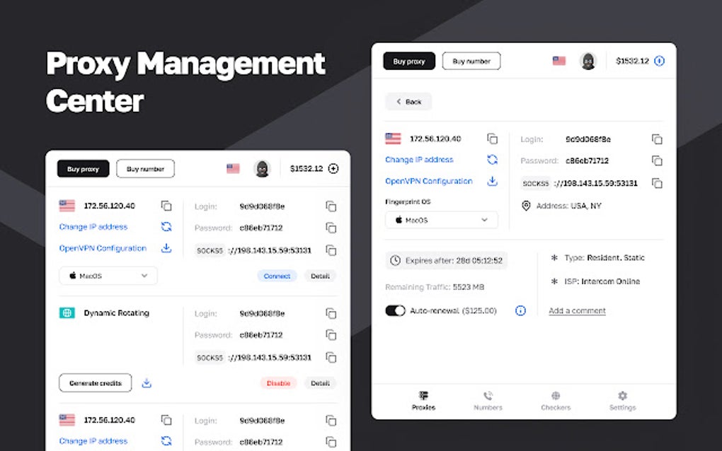 CyberYozh App: Proxy, SMS, Check Fraud Score para Google Chrome ...