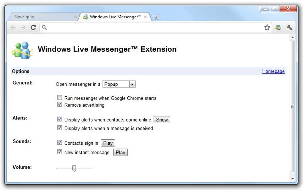 Windows Live Messenger Extension (Windows) - Download