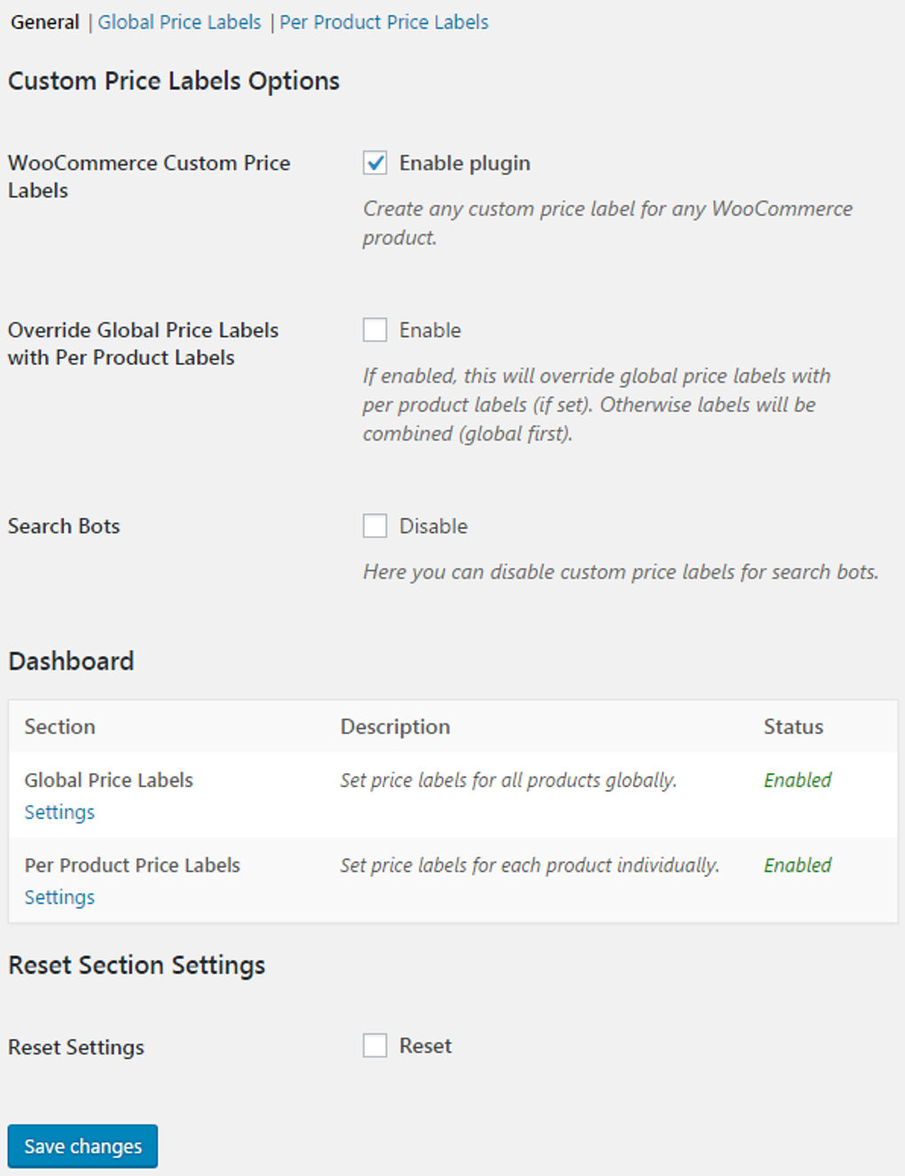 Custom Price Labels for WooCommerce para WordPress - Descargar