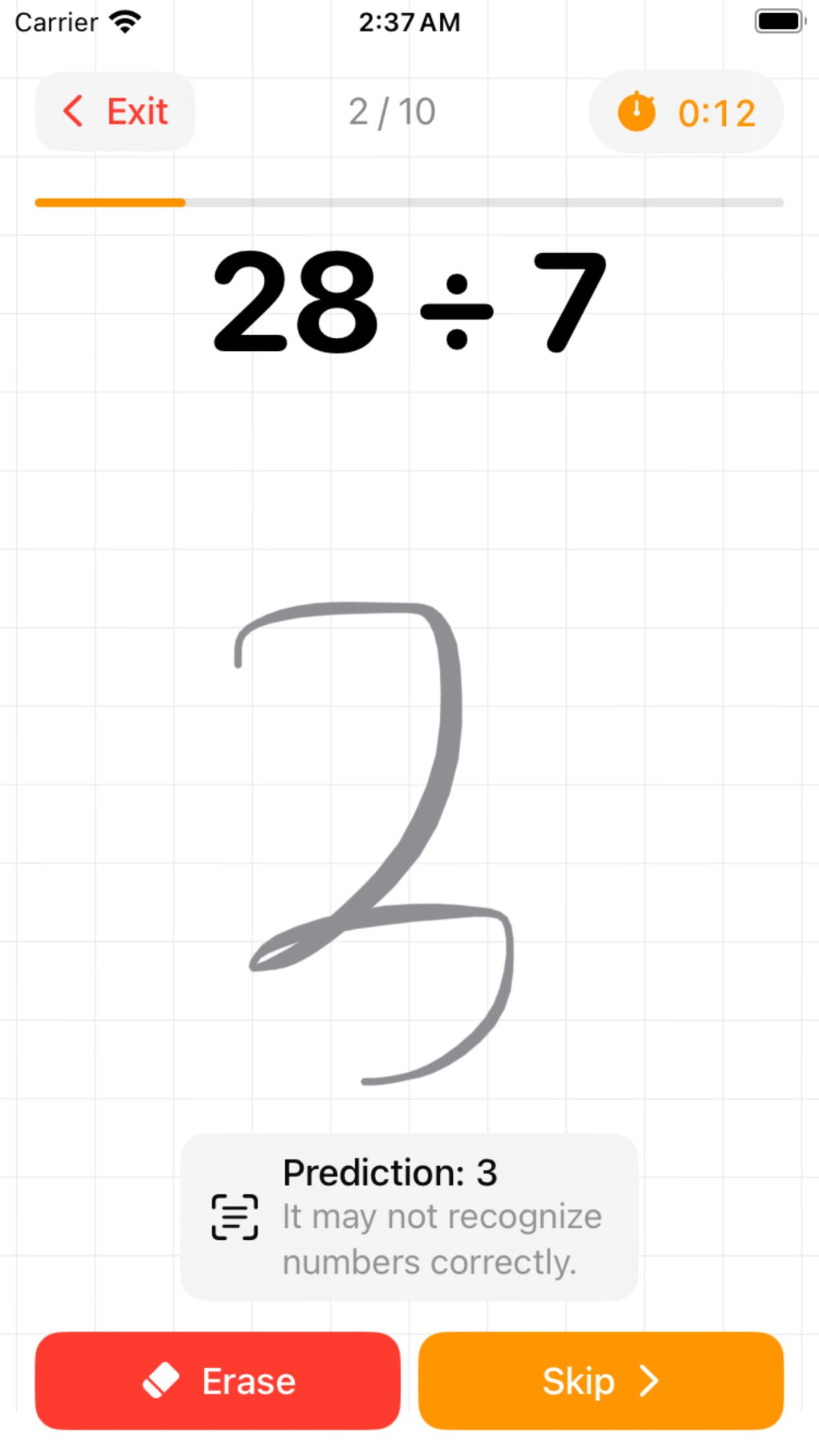 Quick Math: Practice Fun Game for iPhone - Download