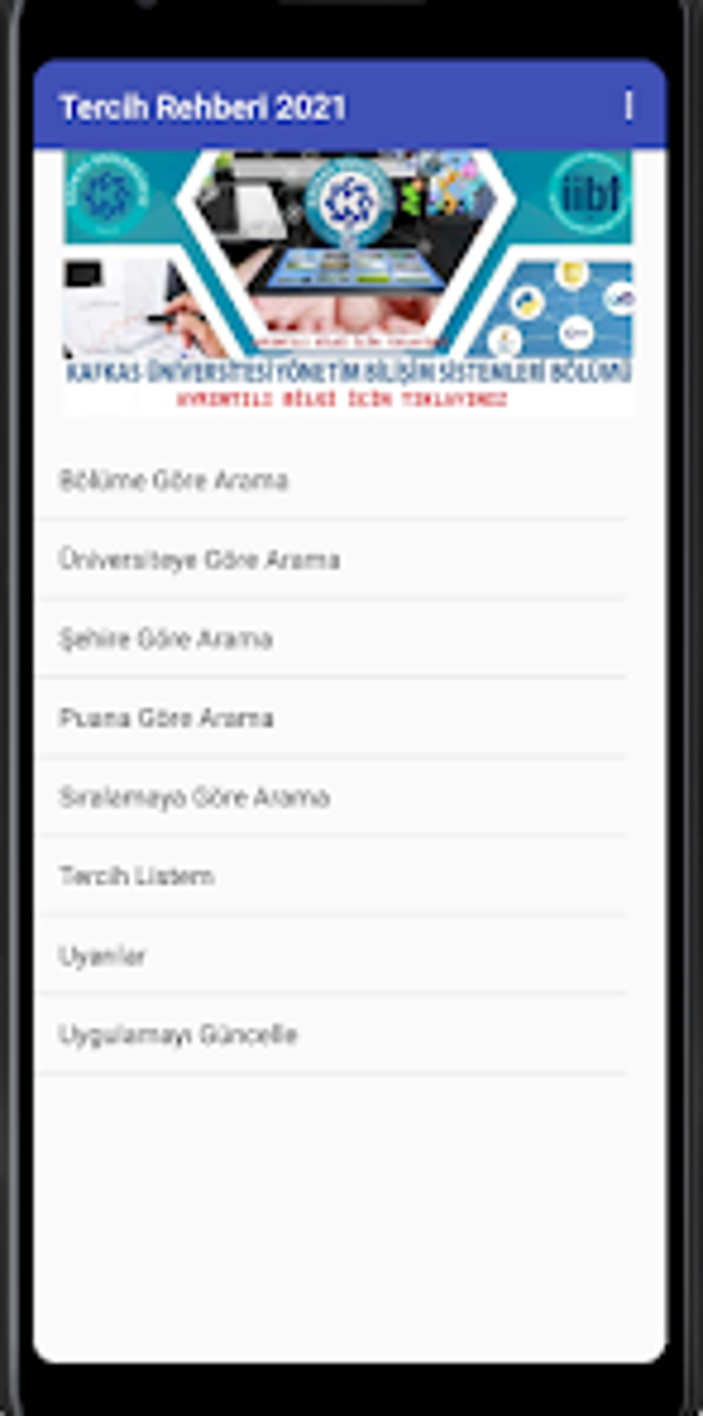 YKS-Üniversite Ek Tercih Rehbe for Android - Download