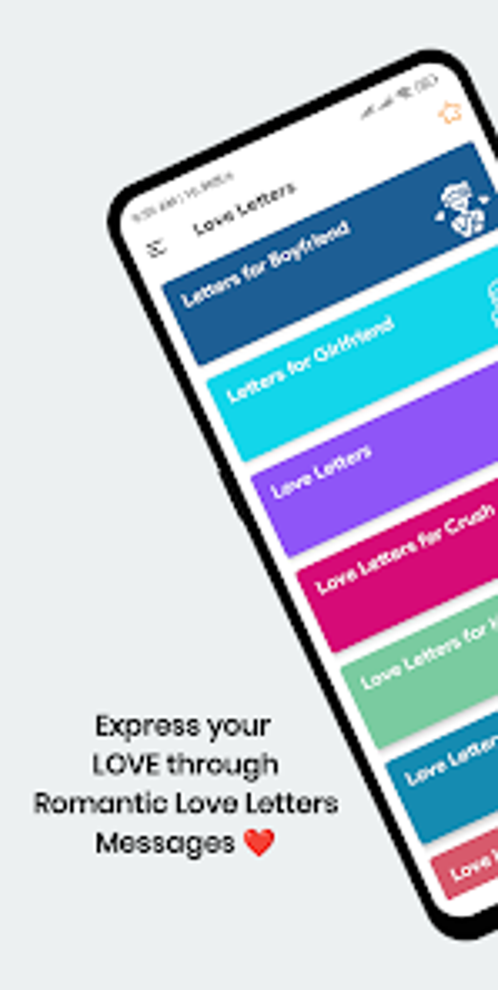Love Letters - Love Messages per Android - Download