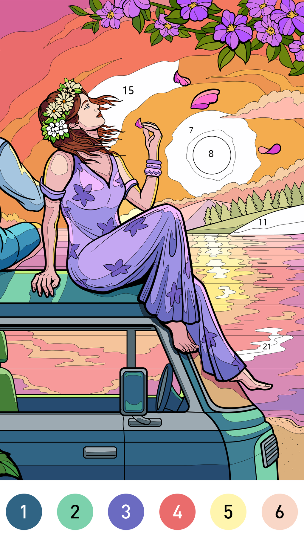 Chill Color By Number Game para iPhone - Descargar