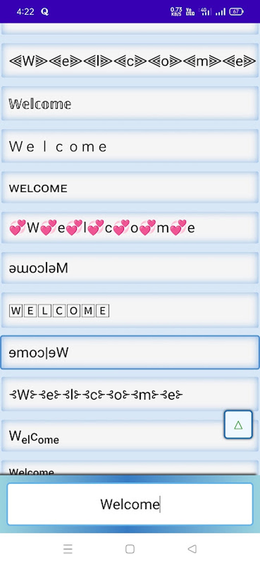 Aesthetic Fonts Cool Font Generator APK Voor Android Download