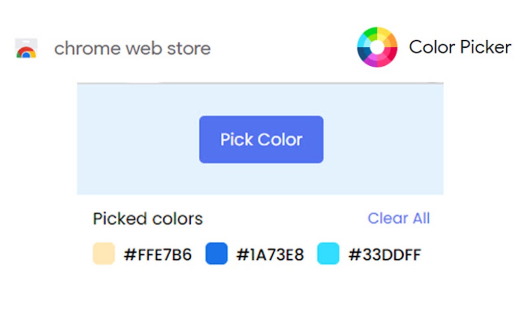 Color Picker para Google Chrome - Extensión Descargar
