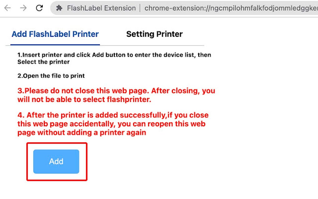 FlashLabel Extension For Google Chrome Extension Download