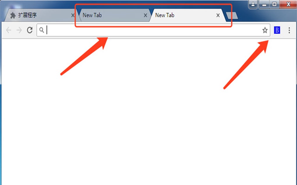 Blank new tab for Google Chrome - Extension Download