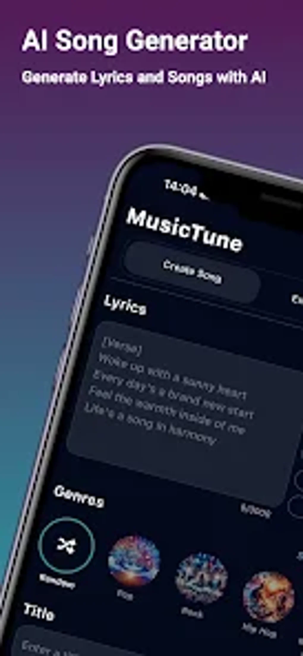 Android 용 MusicTune AI - Song Generator - 다운로드