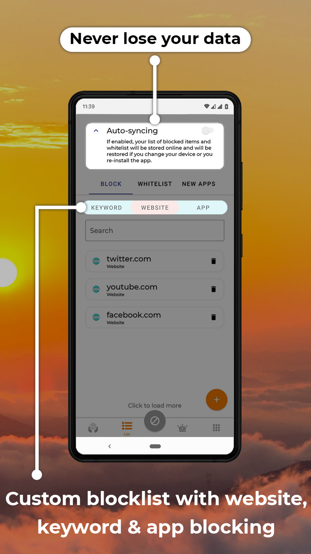 Android için BlockerX: Block Websites App - İndir