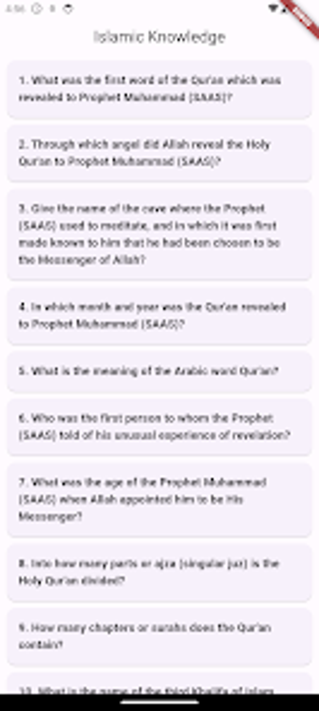 Islamic General Knowledge para Android - Descargar
