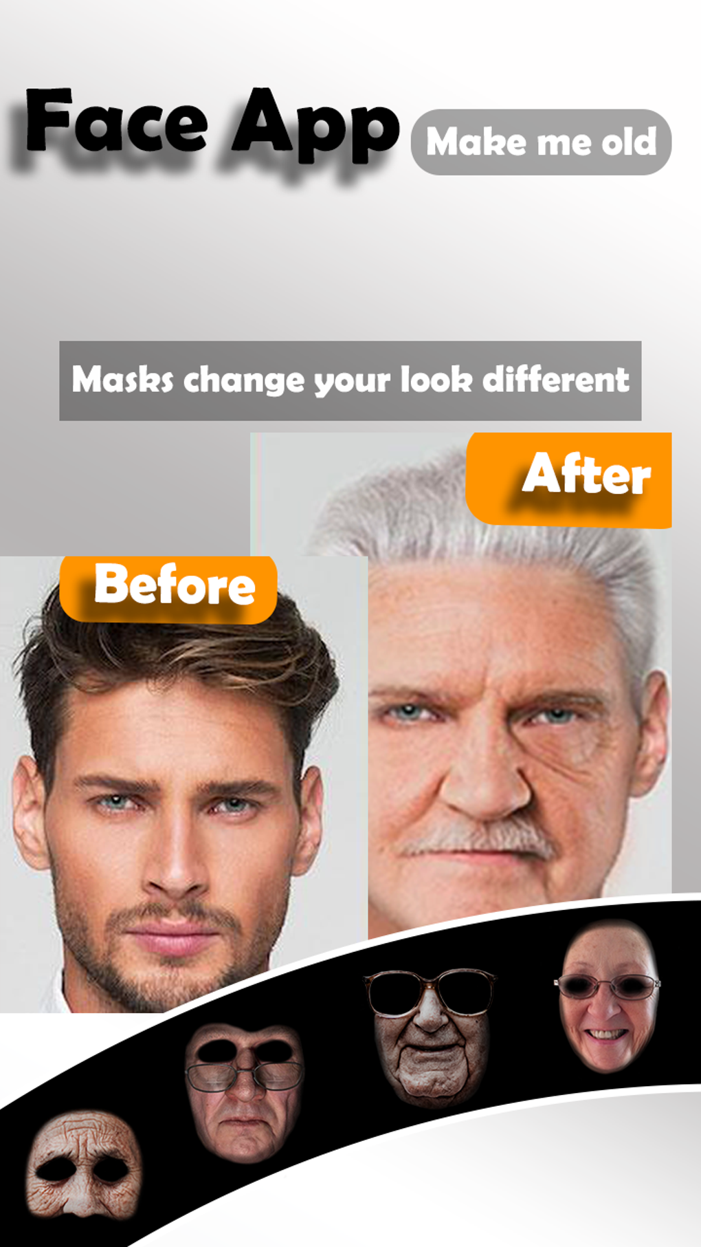 Old Age Maker Old Face Maker Make Wrinkle Face for Android - Download