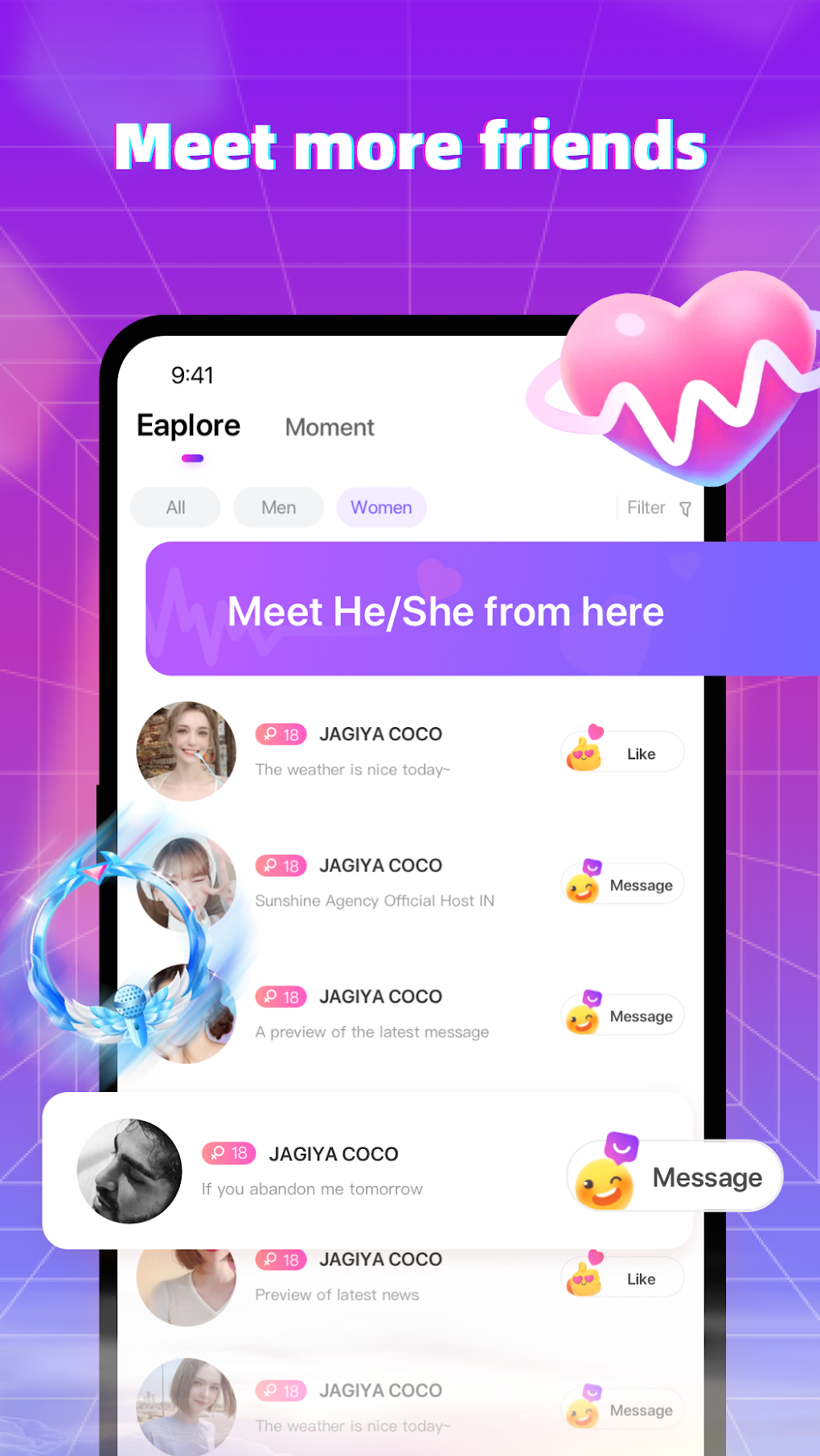 Lami-Live StreamVoice Chat para Android - Descargar