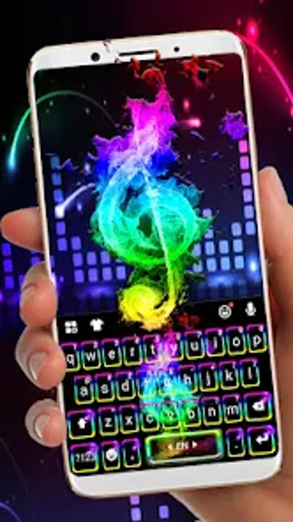 Colorful Music Night Theme for Android - Download