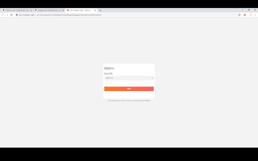 Asin Grabber Light for Google Chrome - Extension Download