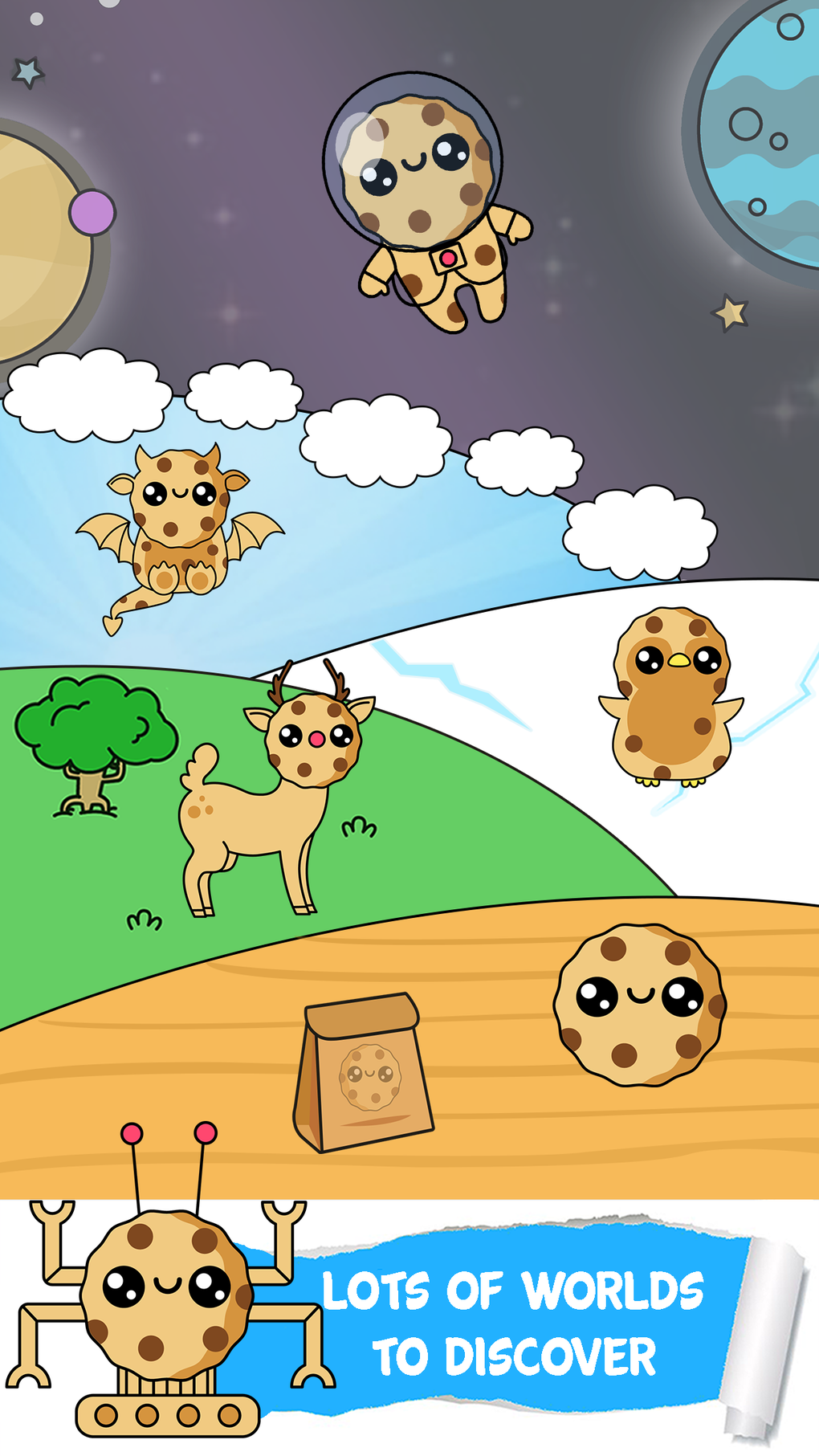 Iphone 용 Cookie Evolution Clicker Game 다운로드