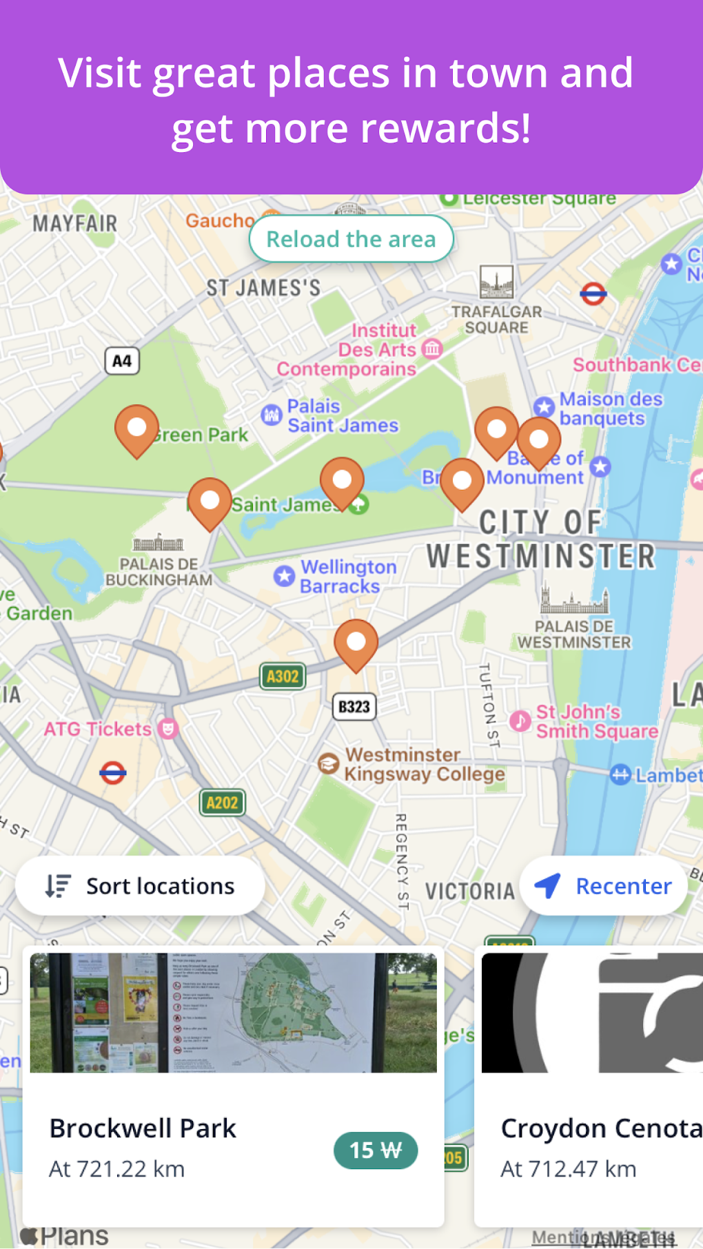 WeWard : rewarding walking APK para Android - Descargar