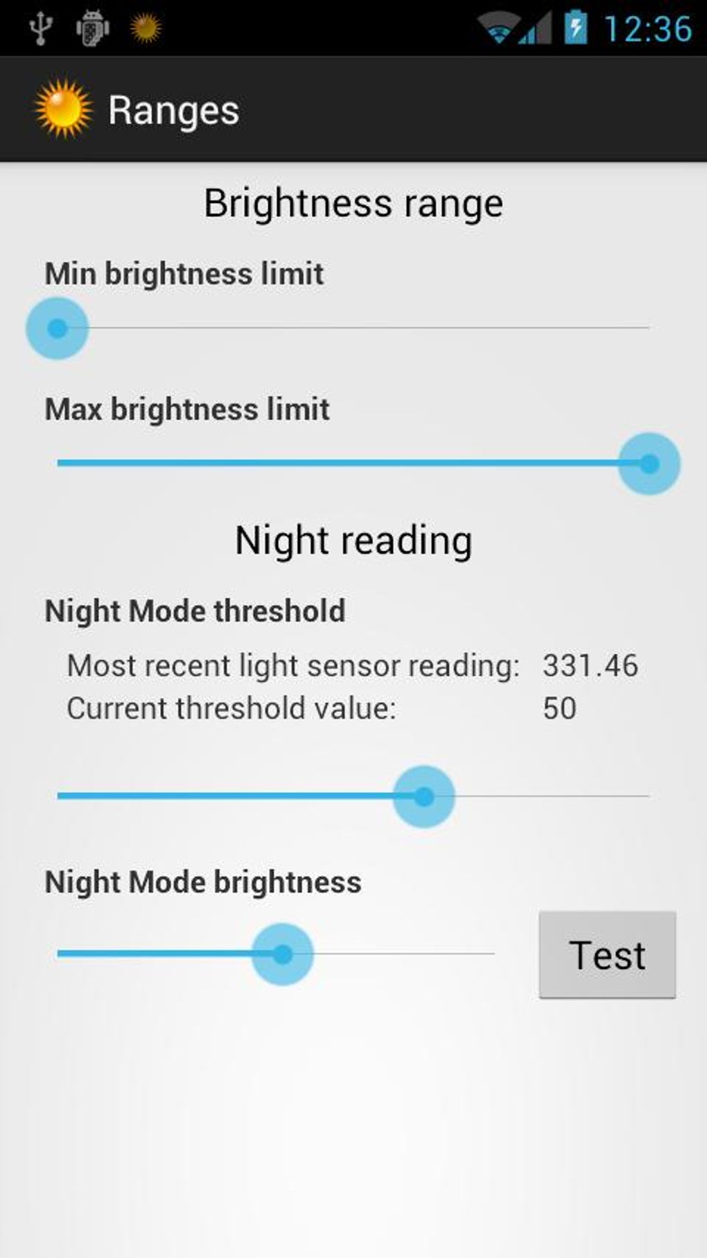 Yet Another Auto Brightness APK for Android - Download