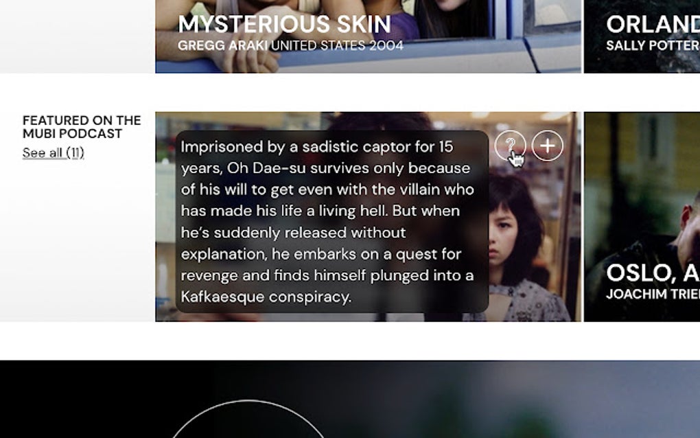 Mubi Film Synopsis for Google Chrome - Extension Download