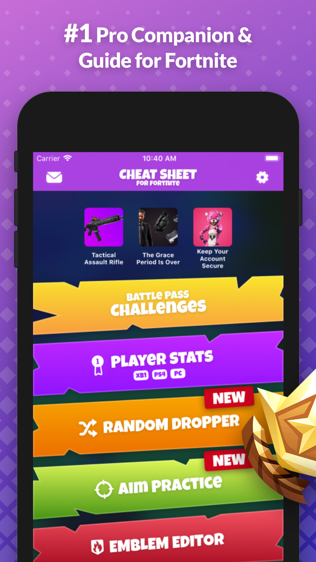 Cheat Sheet Guide For Fortnite F r IPhone Download