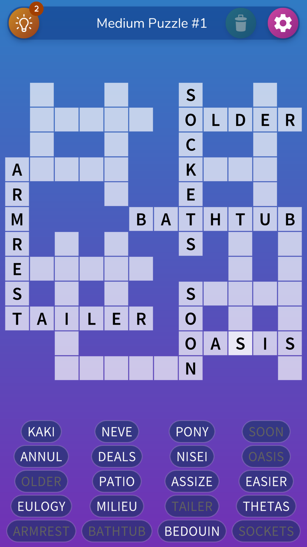 Fill In Crosswords For IPhone Download