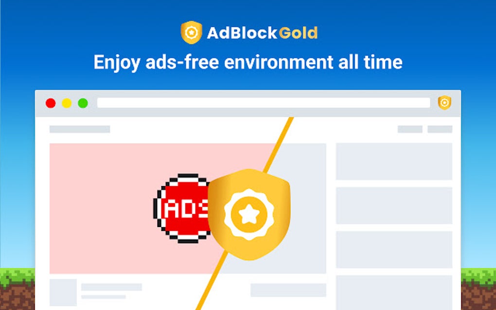 AdBlock Gold - No Ads, Pure Gold for Google Chrome - Extension Download