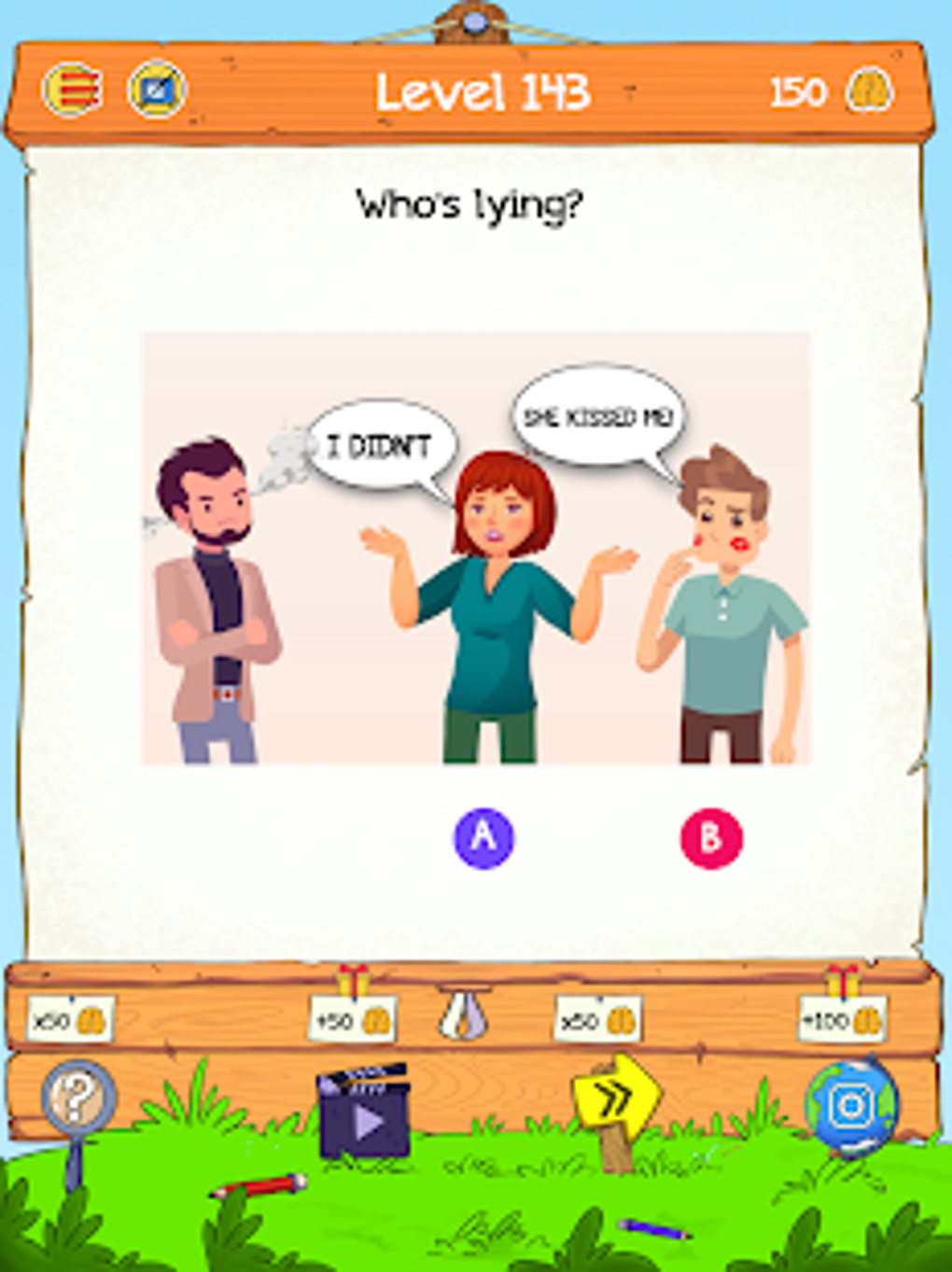 Braindom 2: Who is Lying Fun Brain Teaser Riddles APK for Android ...