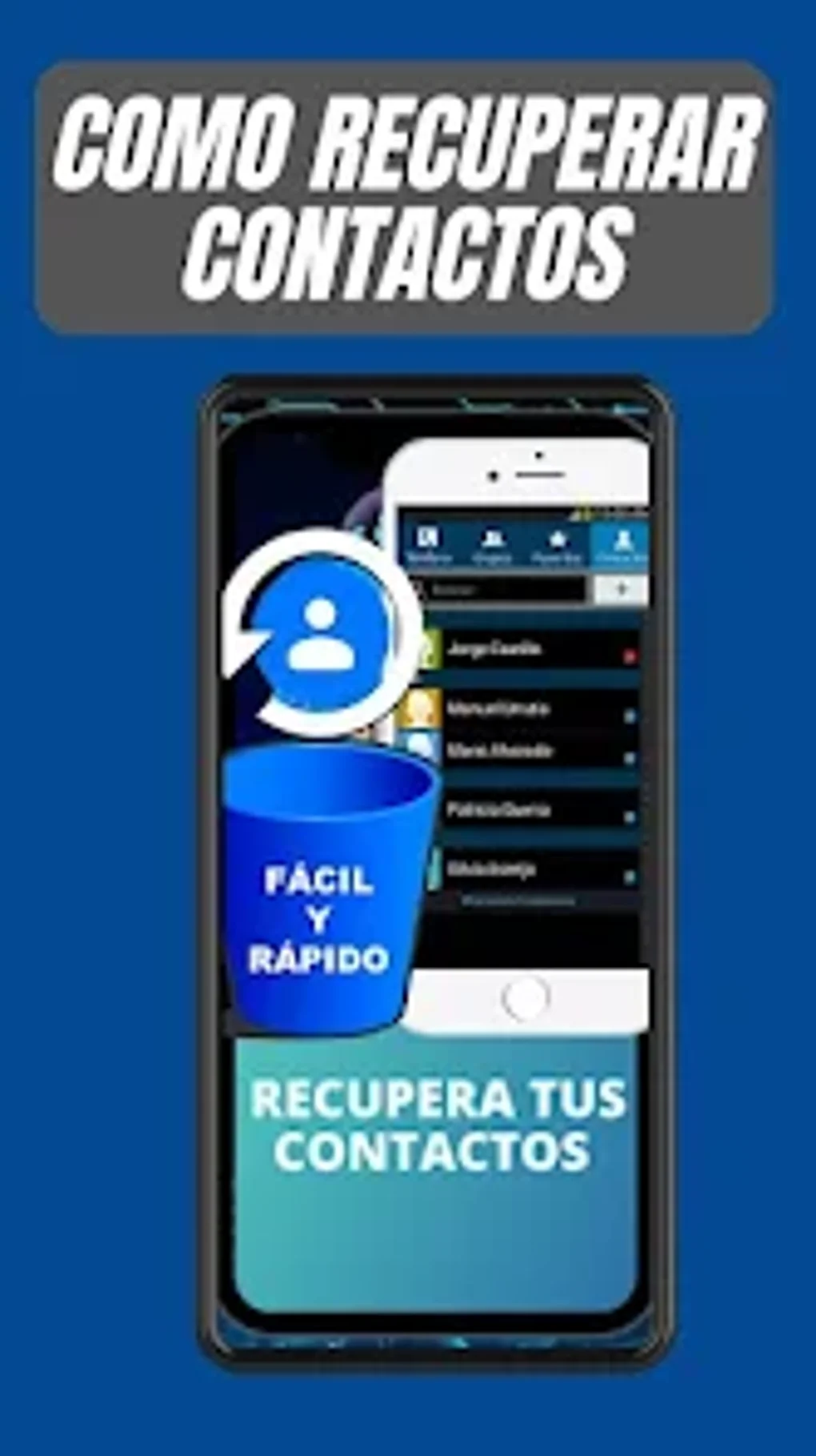 Como recuperar contactos para Android - Descargar
