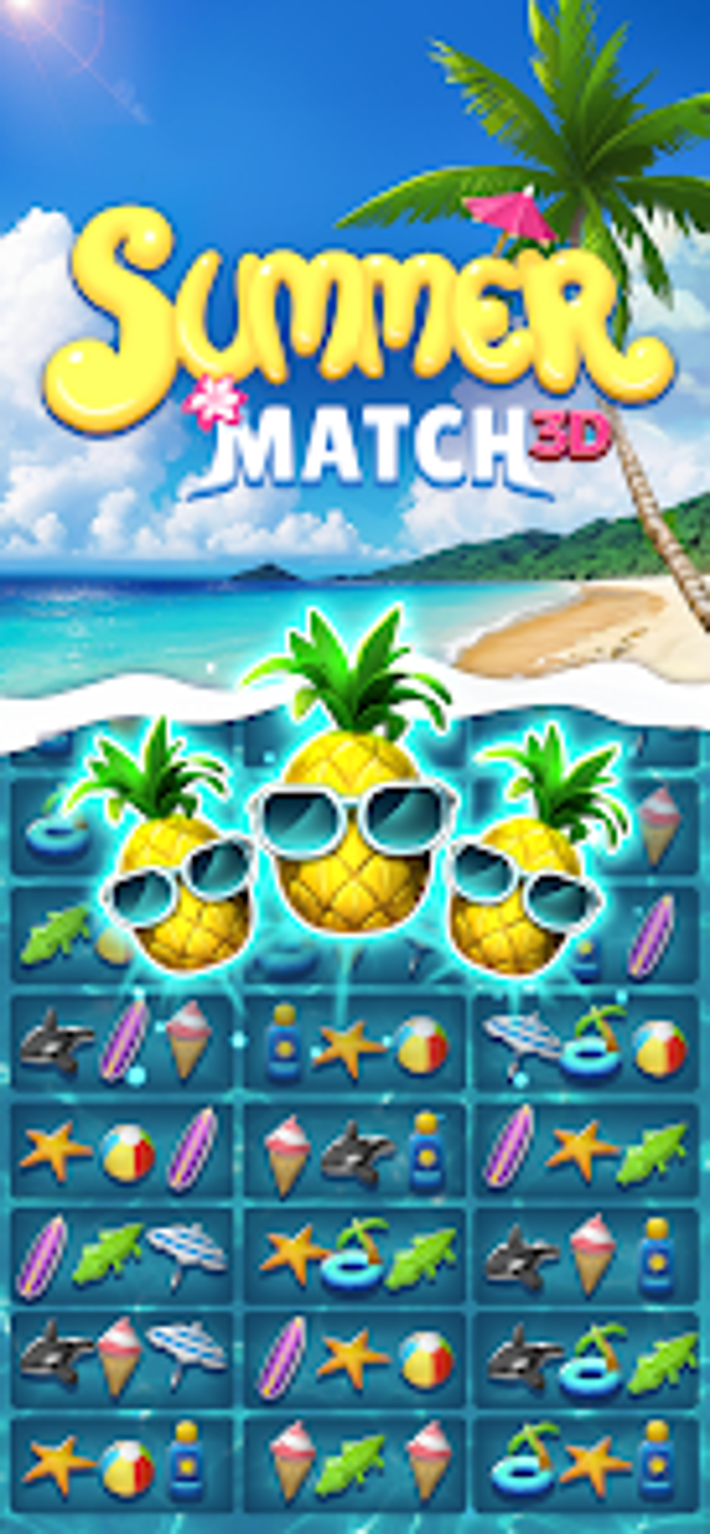 Summer Match 3D for Android - Download