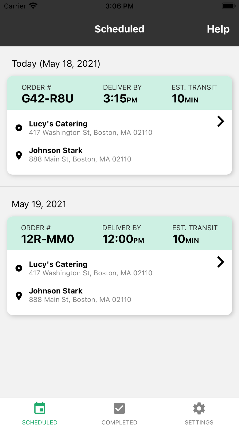 ezManage - Delivery para iPhone - Download
