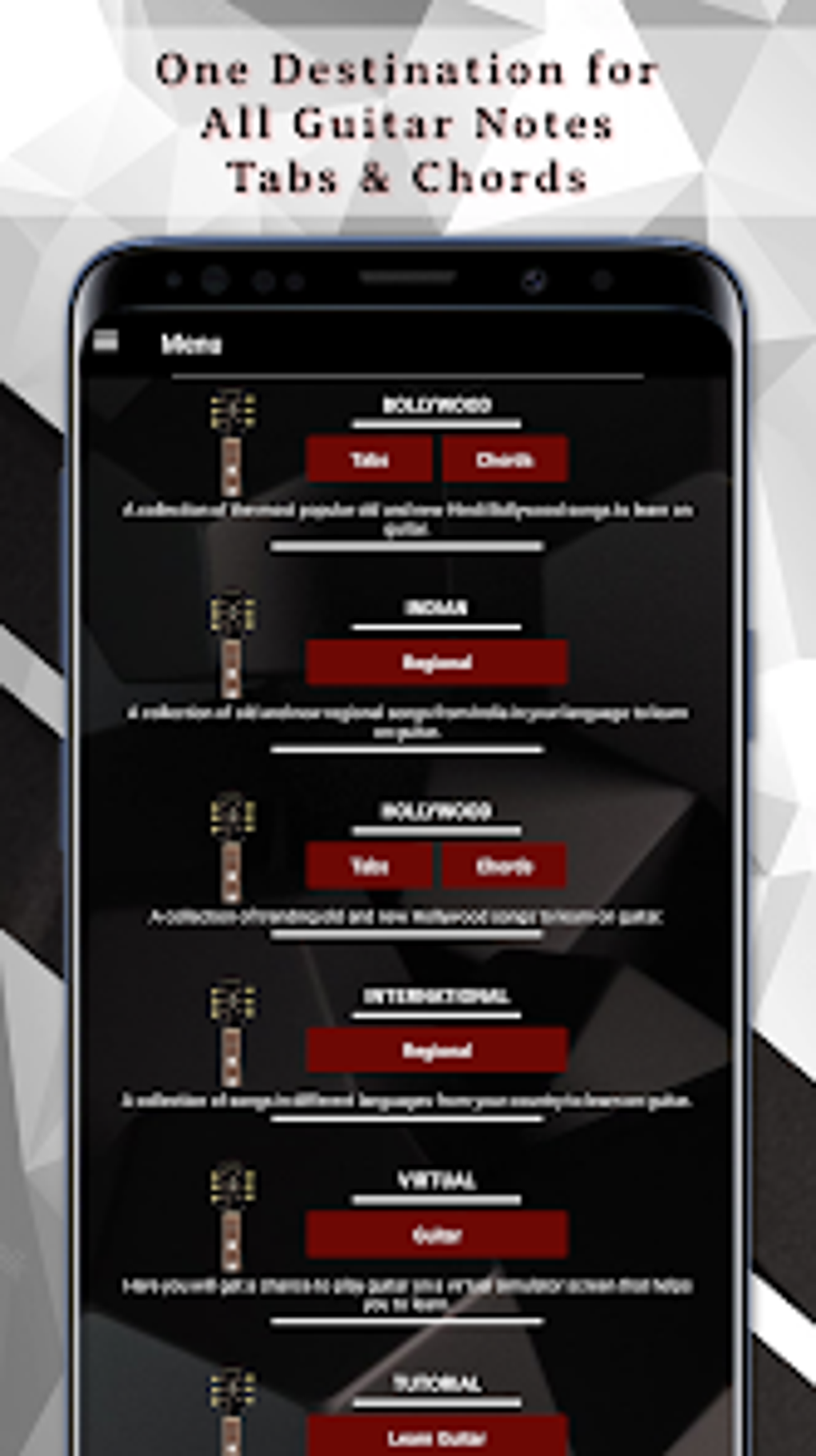 Guitar Notes cho Android - Tải về