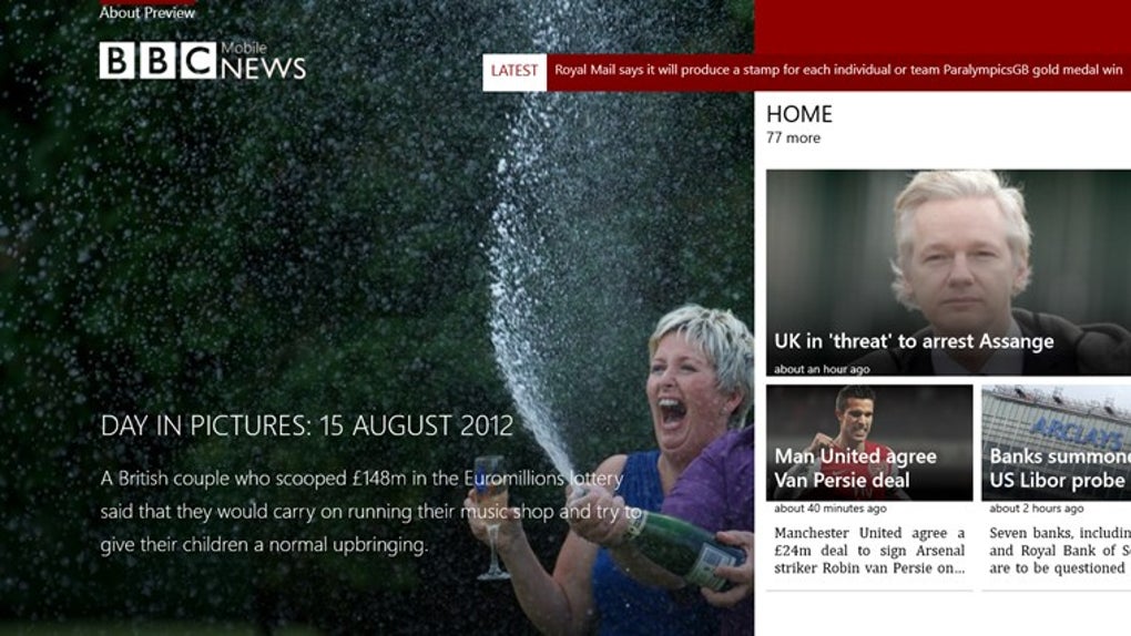 BBC News Mobile for Windows 10 (Windows) - Download