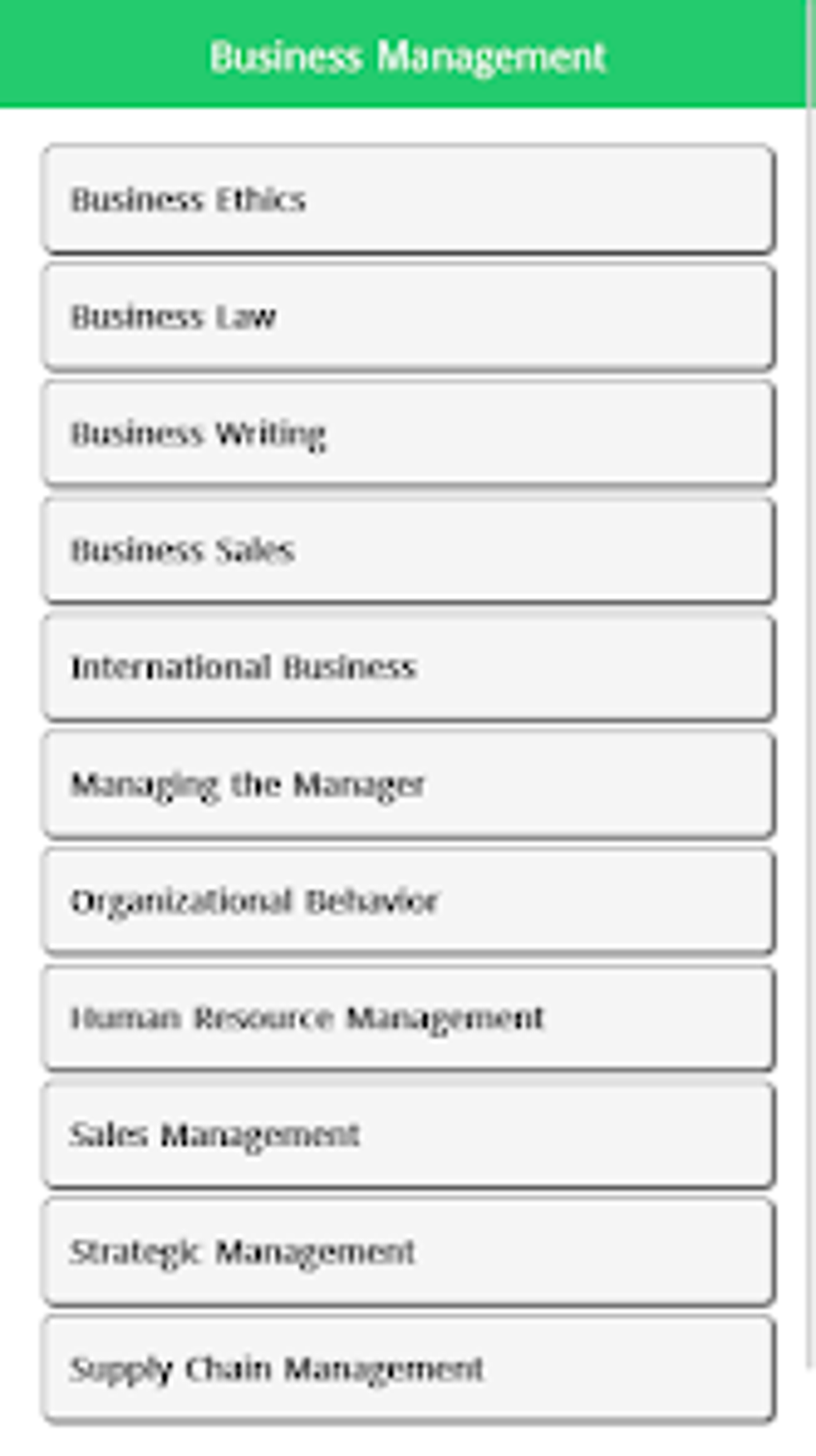 Business Management for Android - Download