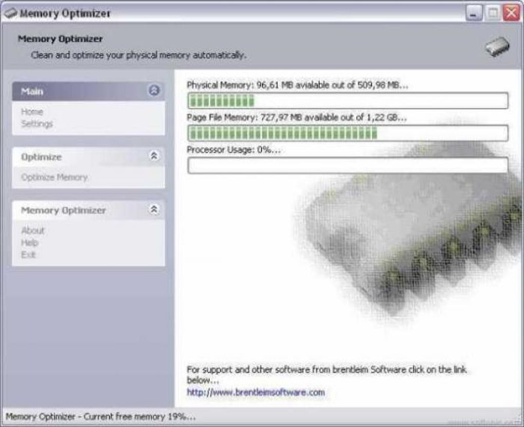 Brentleim Memory Optimizer - Descargar