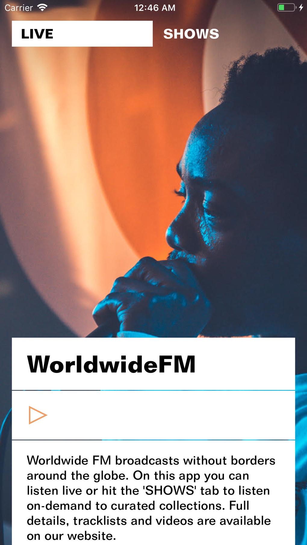 Worldwide FM for iPhone - Download
