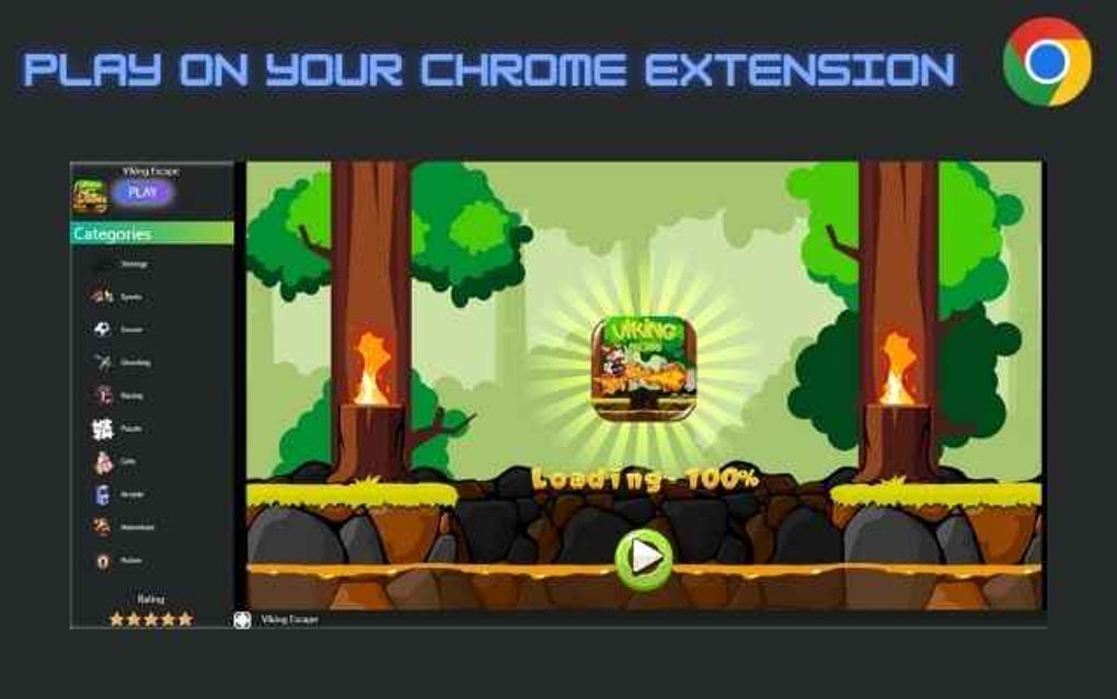 Play Viking Escape Game Online for Google Chrome - Extension Download