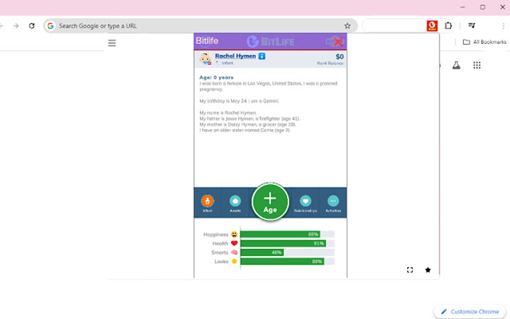 BitLife Unblocked for Google Chrome - Extension Download