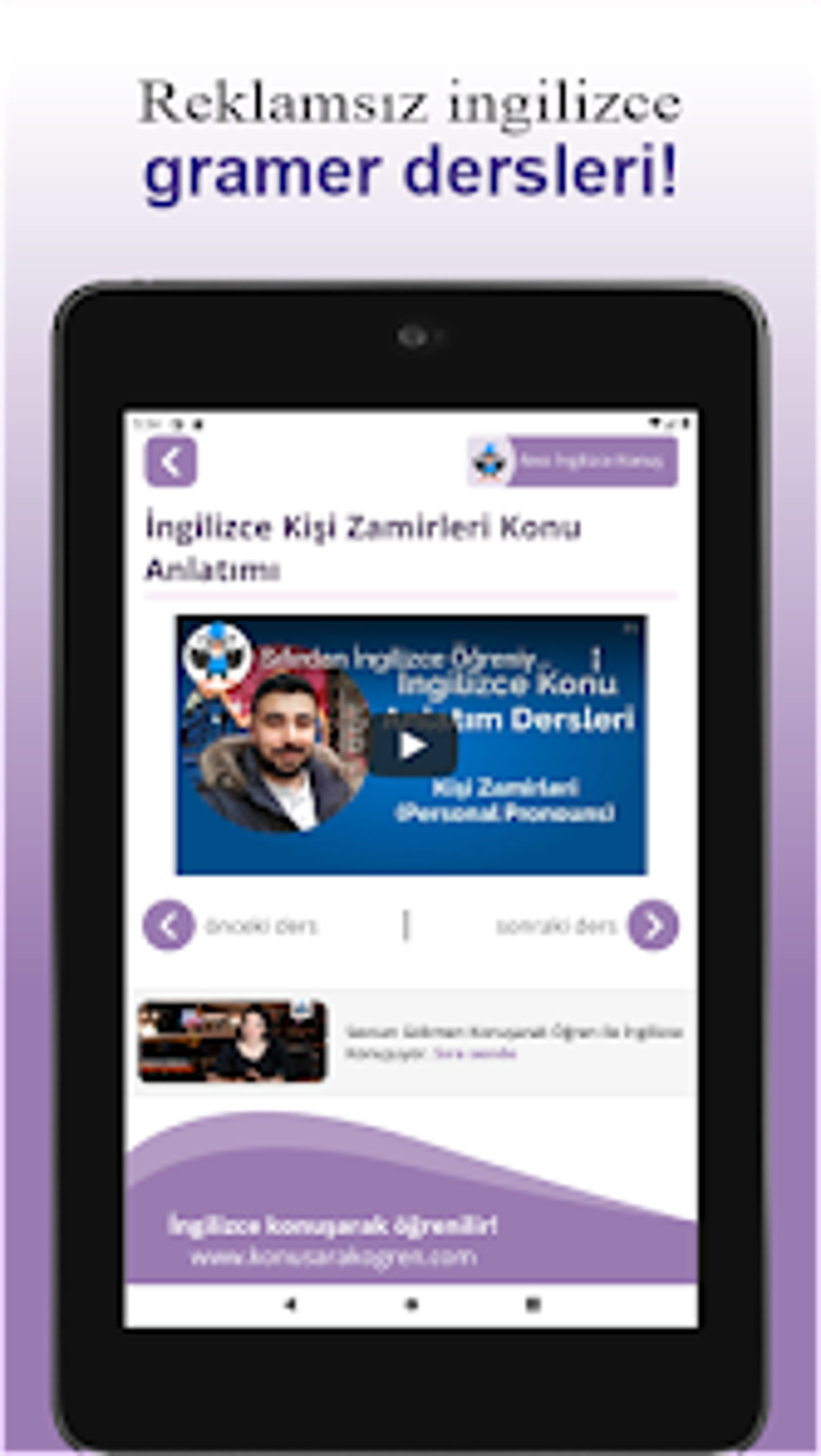 Gramerly İngilizce Gramer Ders for Android - Download