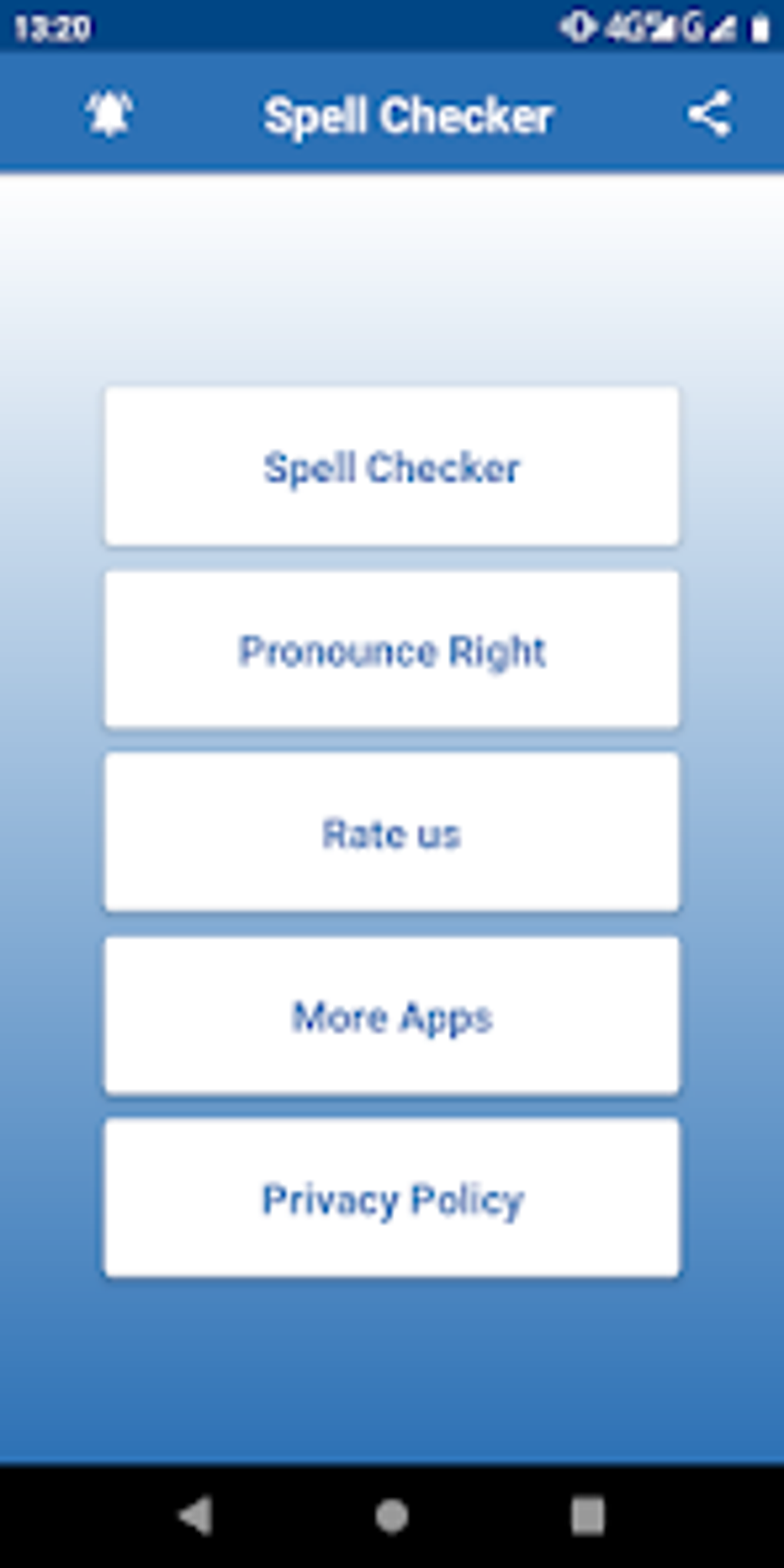Spell Checker Pronunciation para Android - Descargar