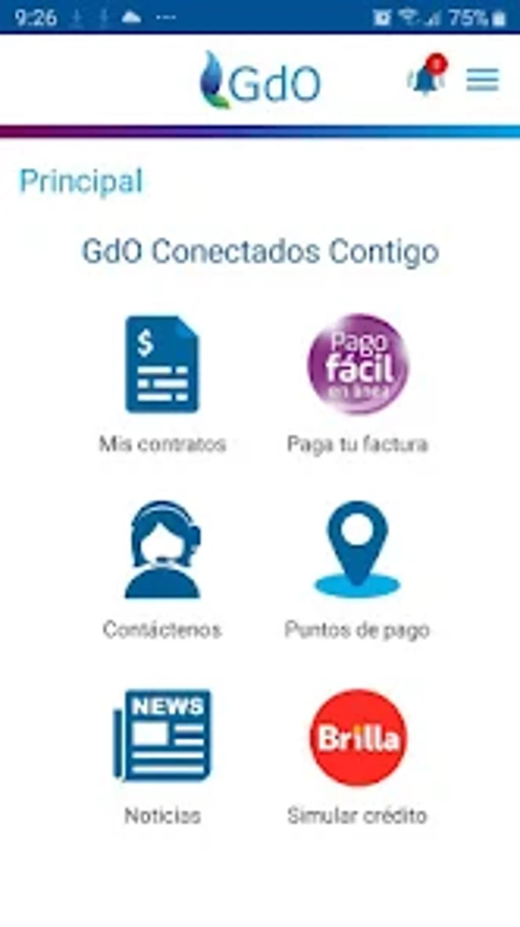 GDO - GASES DE OCCIDENTE para Android - Descargar