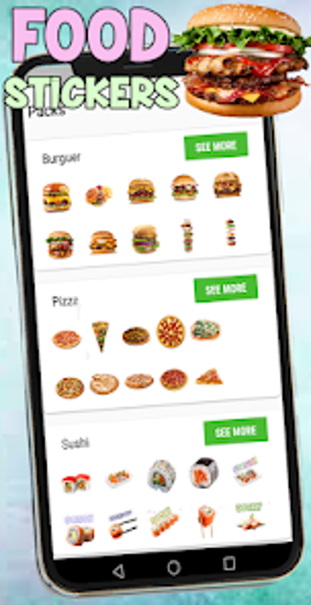 Food Stickers per Android - Download