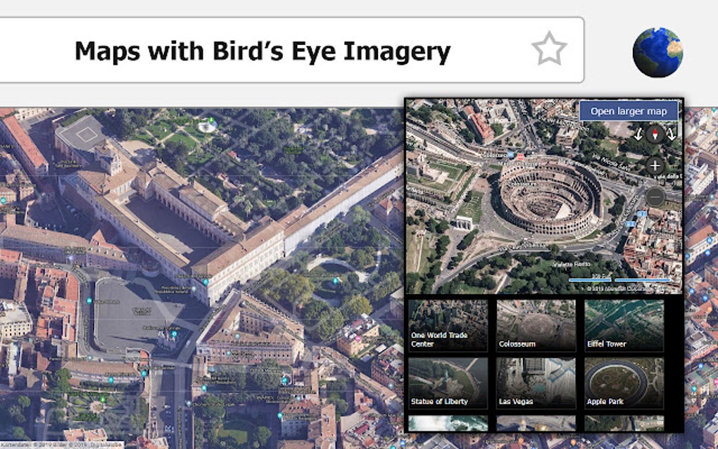 Earth 3D Maps for Google Chrome - Extension Download