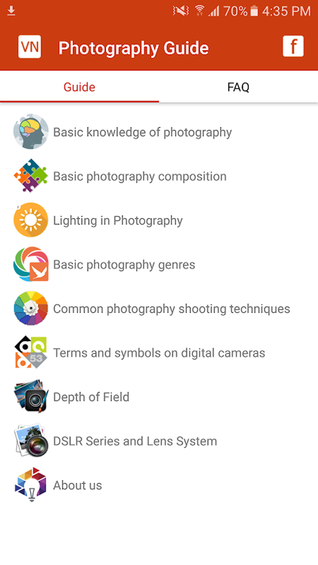 Photography Guide APK for Android - Download