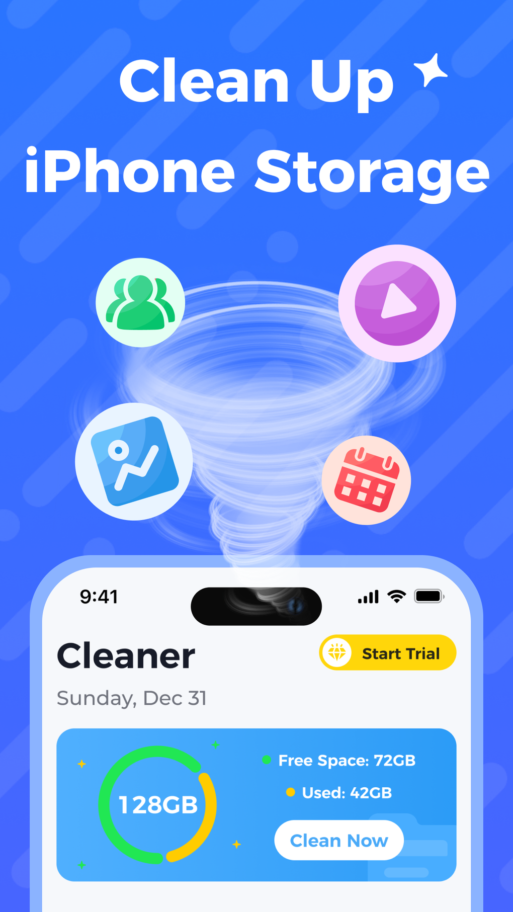 Fast Cleaner: Clean Storage для iPhone — Скачать