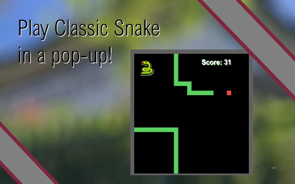 Snake Google Chrome 용 - 확장 프로그램 다운로드