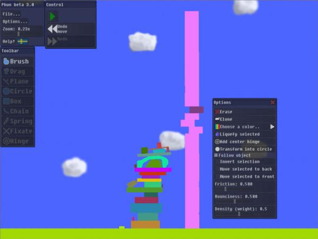 Algodoo (ex Phun) - Télécharger